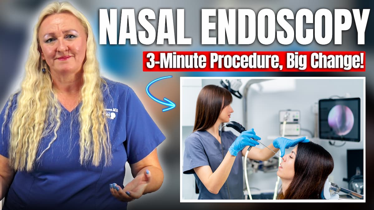 Nasal Endoscopy: Chronic Nasal Problems & What to Expect During Your Procedure
